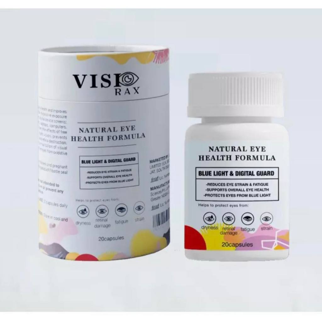 Visiorax 20 Capsules Vision Care | Shopee Philippines