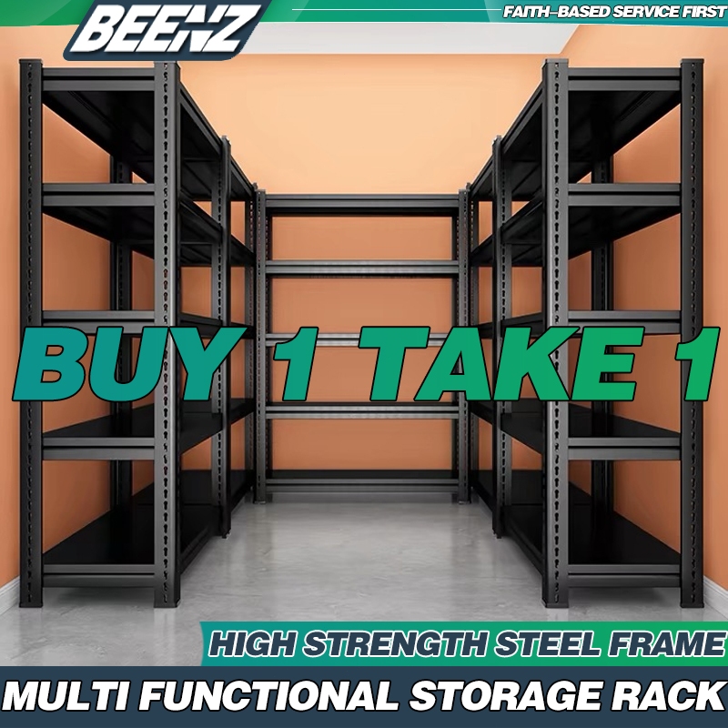 【BUY 1 TAKE 1】6/5 Layer Boltless Rack Steel Rack Metal Shelf Stante ...