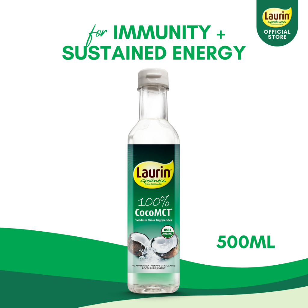 Laurin 100% Coco MCT 1 Bottle (500mL) | Shopee Philippines