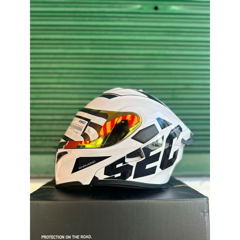 SEC WHIRLWIND Modular Helmet with FREEBIES | Shopee Philippines