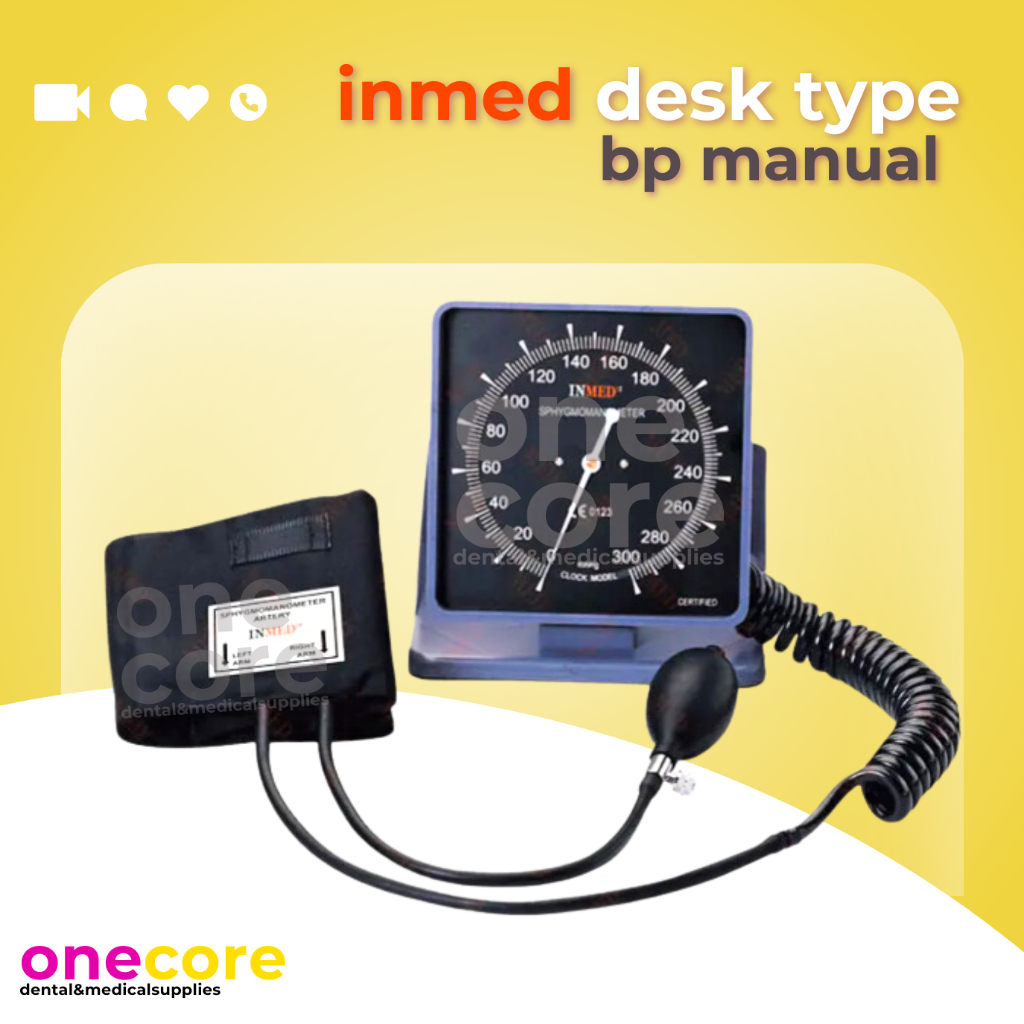 Inmed Desk or Wall type BP Apparatus- Blood Pressure Monitor | Shopee ...