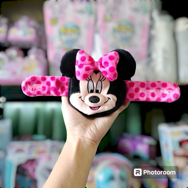 Smiggle Minnie Mouse Plush Slapband With Coin Purse | Shopee Philippines