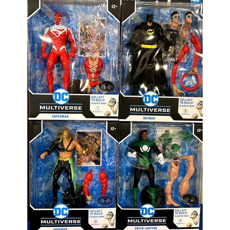 [Bundle / In Stock] Mcfarlane Justice League of America Plastic Man BAF ...