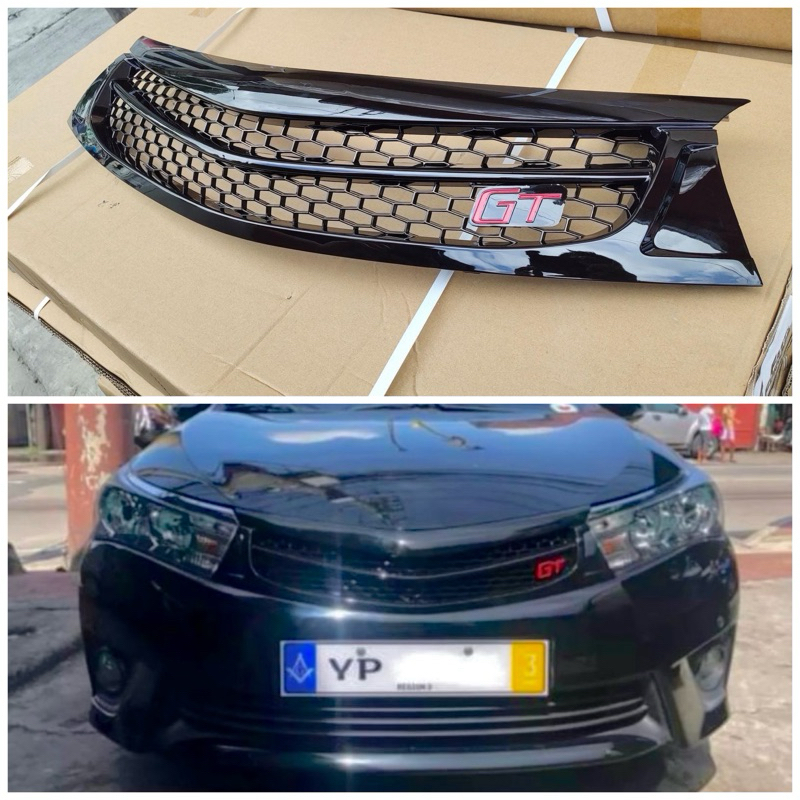 Toyoya Corolla Altis 2014 - 2016 GT Grill Glossy | Shopee Philippines