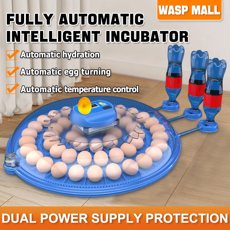 Incubator small household mini incubator intelligent 52 egg temperature ...