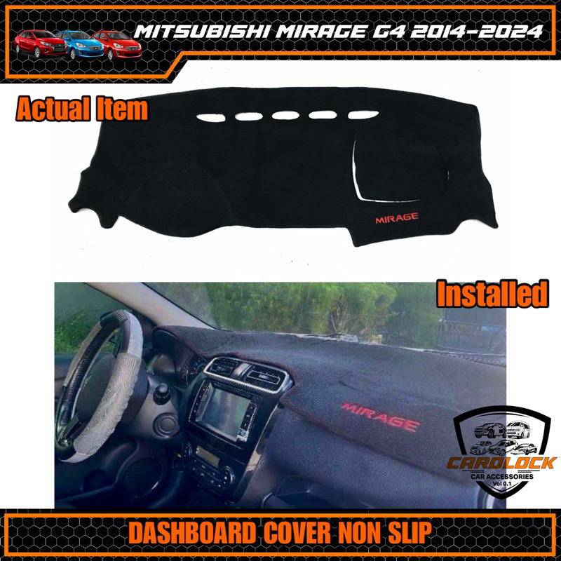 Mitsubishi Mirage G4 Hatchback 2014 - 2025 Dashboard Cover Non Slip ...