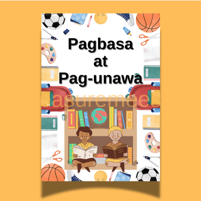 Pagbasa at Pagunawa Tagalog Filipino reading and comprehension Printed ...