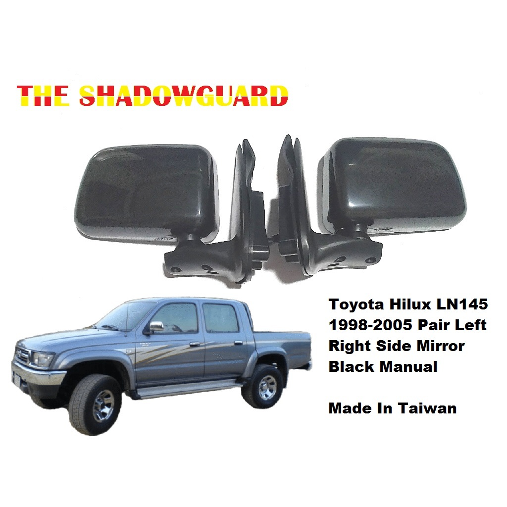 Side Mirror SOLD AS SET PAIR Toyota Hilux SR5 LN140 LN145 LN166 LN165 ...