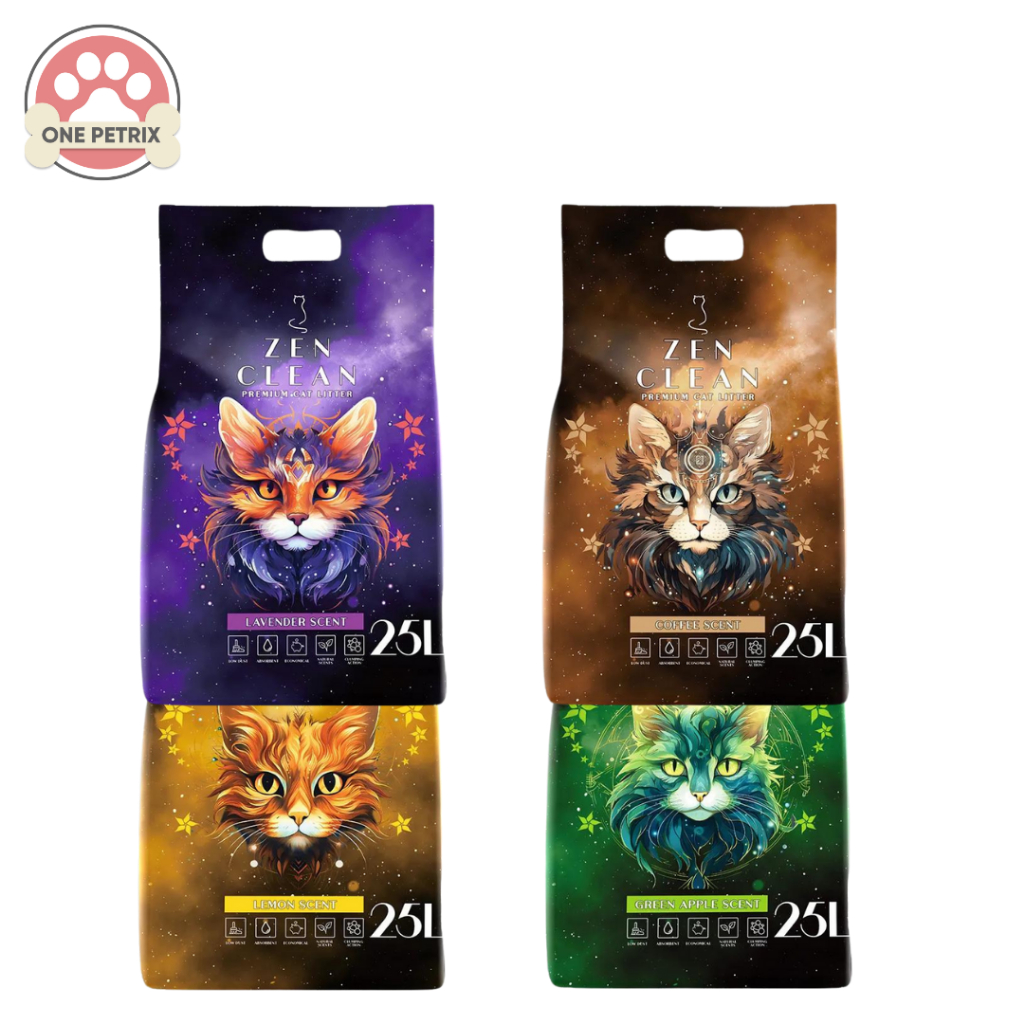 Zen Clean Premium Cat Litter 25Li / 18.75Kgs | Shopee Philippines