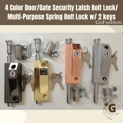 4 Color Heavy Durable Door/Gate Security Latch Bolt Lock/ Multi-Purpose ...