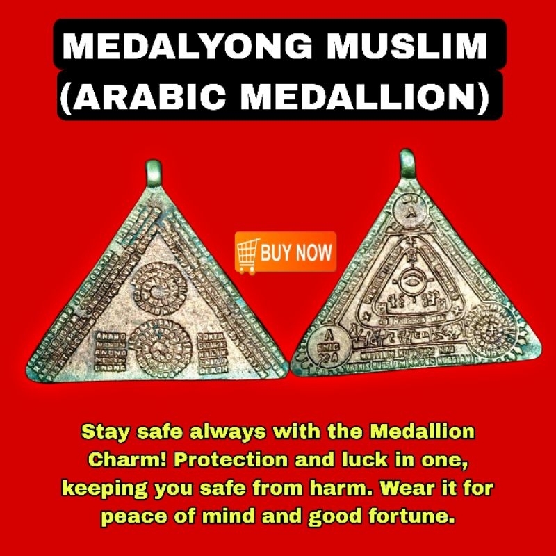 Medalyong Muslim Big (Arabic Medallion) | Shopee Philippines