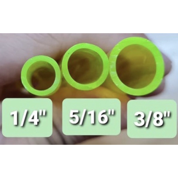 HIGH QUALITY Level Hose 150m ROLL 1/4 5/16 3/8 1/2 Neon Thick Heavy ...