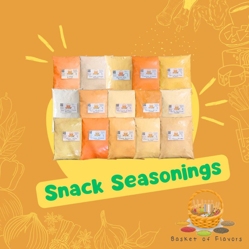 Snack Seasonings | 1kg | Fries Flavors | Chicken Wings Flavors ...