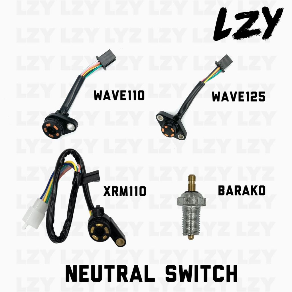 LZY Neutral Light Switch XRM WAVE BARAKO Motorcycles | Shopee Philippines