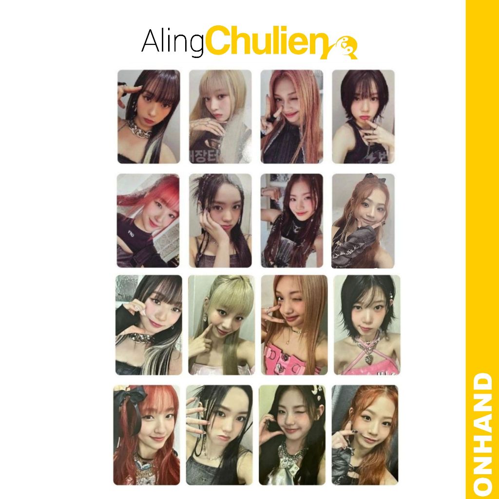 UNIS - We Unis Pop-Up Official Merchandise Photocard Set First Press ...