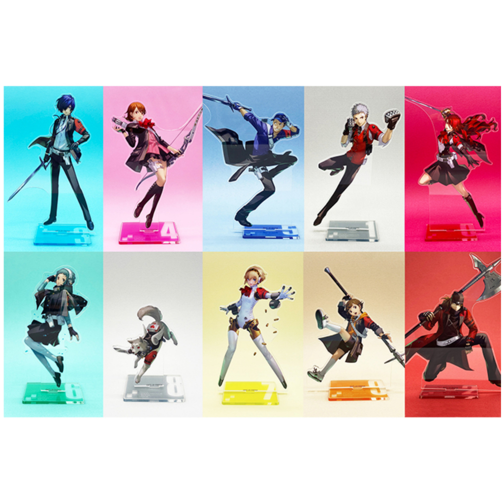 Persona 3 Reload - New Uniform Character Acrylic Stand Stands (Official ...