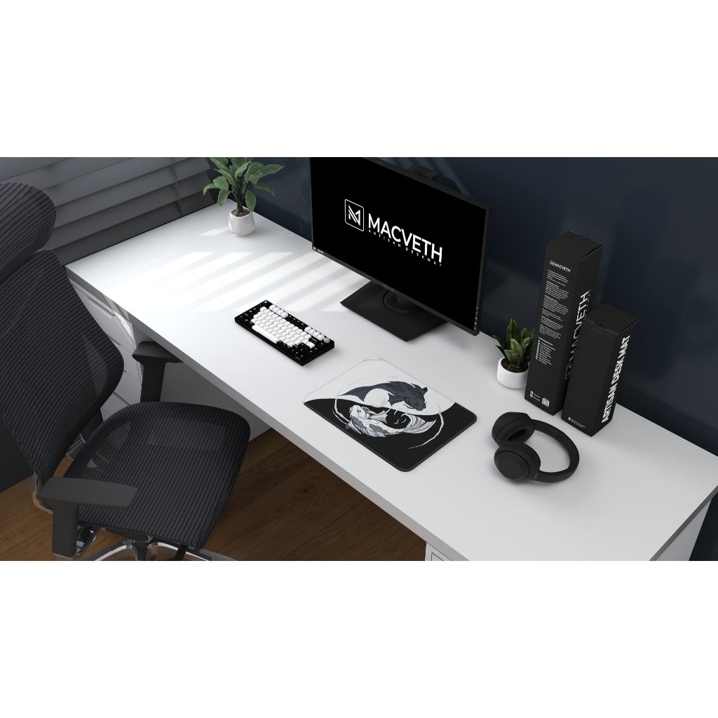 Macveth Mousepad | Compact 360x270mm Gaming Mouse pad Deskmat | Shopee ...