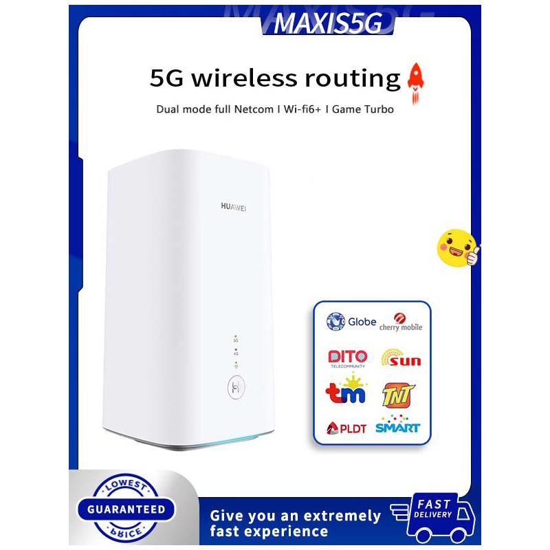 H122-373 Openline Original Huawei WiFi Router Sim Card Modem 3.6Gbps 5G ...