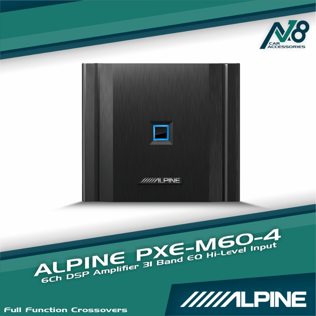 Alpine PXE-M60-4 6Ch DSP Amplifier 3I Band Genuine | Shopee Philippines