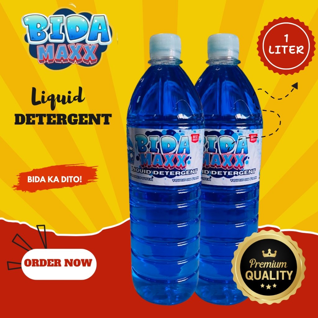 BIDA MAXX Liquid Detergent (1 Liter) | Shopee Philippines
