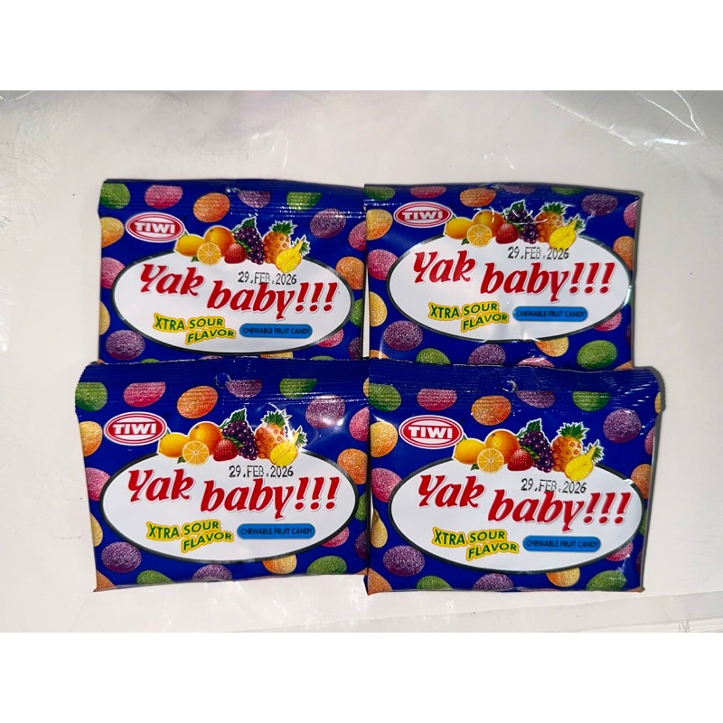 YAK BABY CHEWABLE CANDY 12 pieces | Shopee Philippines