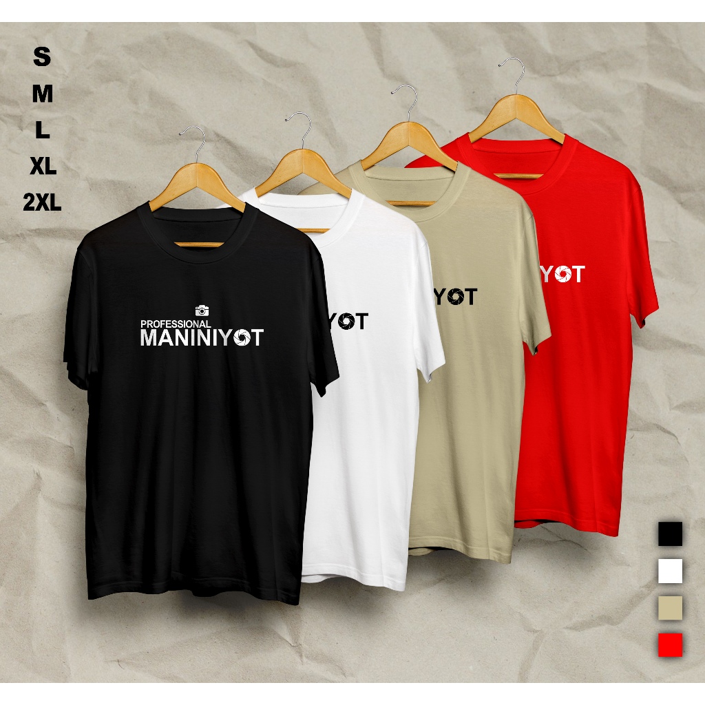 Maniniyot - Quality and Affordable Cotton T-Shirt For Personal ...