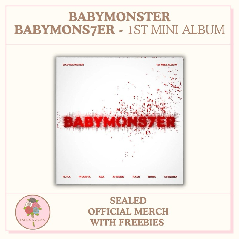 BABYMONSTER - 1st Mini Album BABYMONS7ER Photobook version SEALED ...
