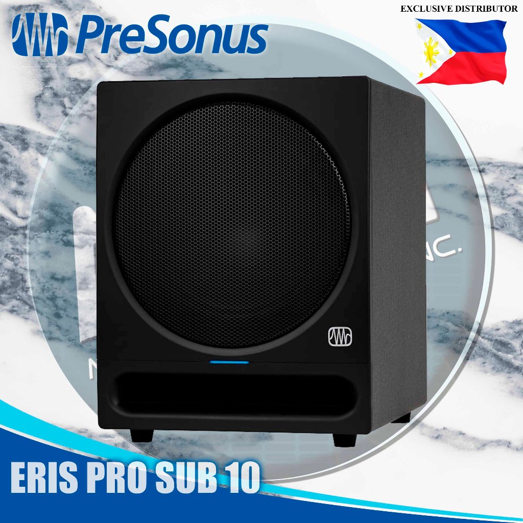 Eris® Pro Sub 10 10-inch, Active, Front-Firing Studio Subwoofer ...