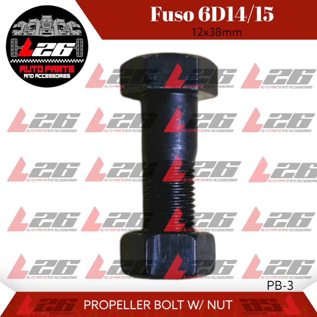 PROPELLER BOLT FOR Mitsubishi Fuso 6D14 6D15 PROPELLER BOLT WITH NUT ...