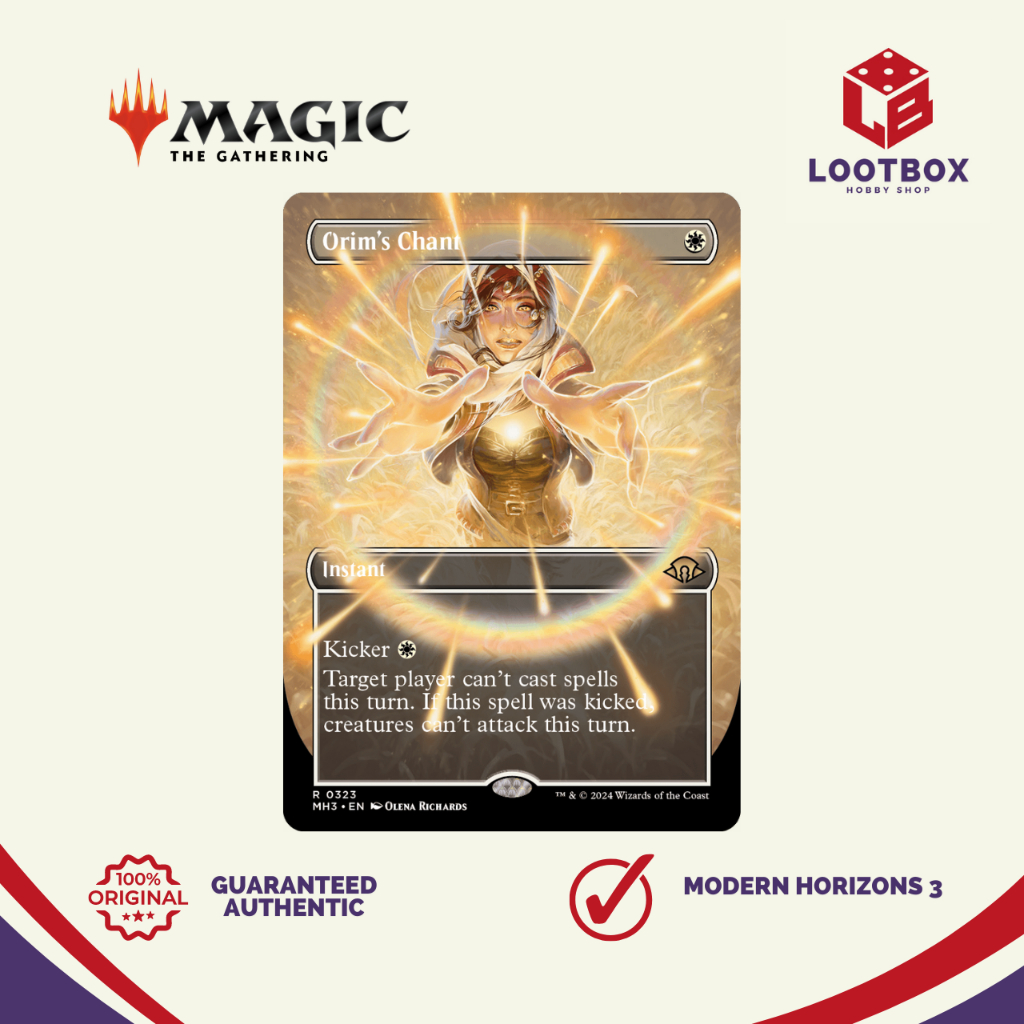 Magic the Gathering: Orim's Chant (Rare) - Modern Horizons 3 | Shopee ...