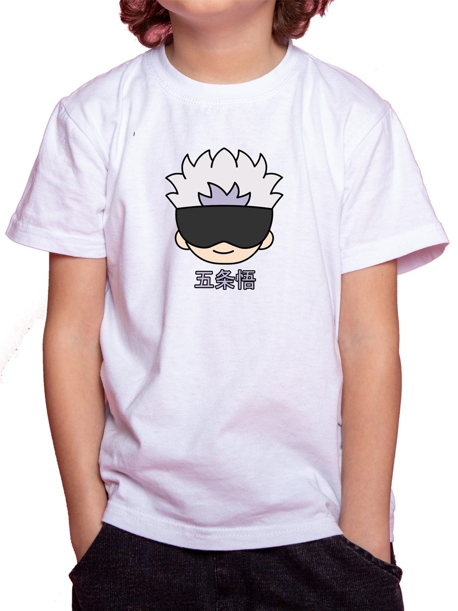 Satoru Gojo Jujutsu Kaisen T-Shirt for Kids and Adult Anime Cute Chibi ...