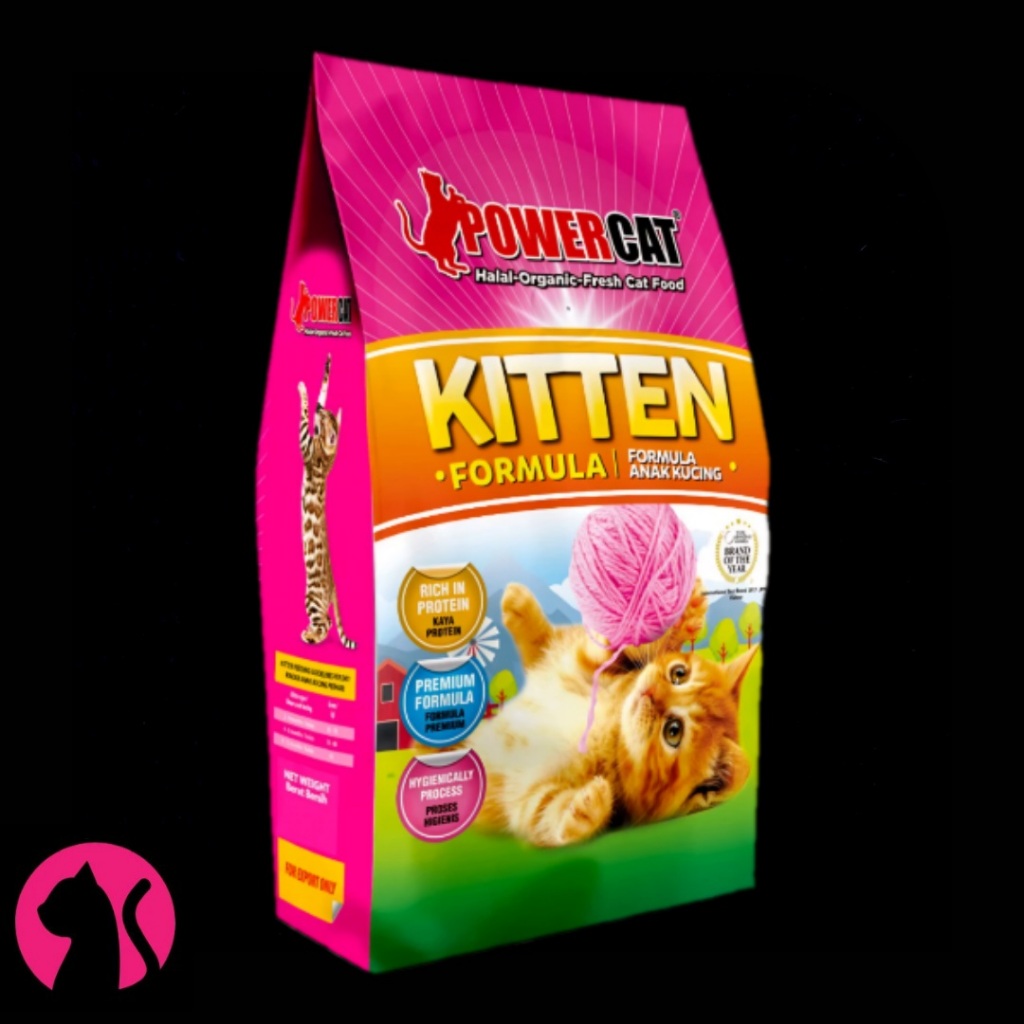 PowerCat Kitten Dry Food 7kg | Premium Nutrition for Your Growing ...