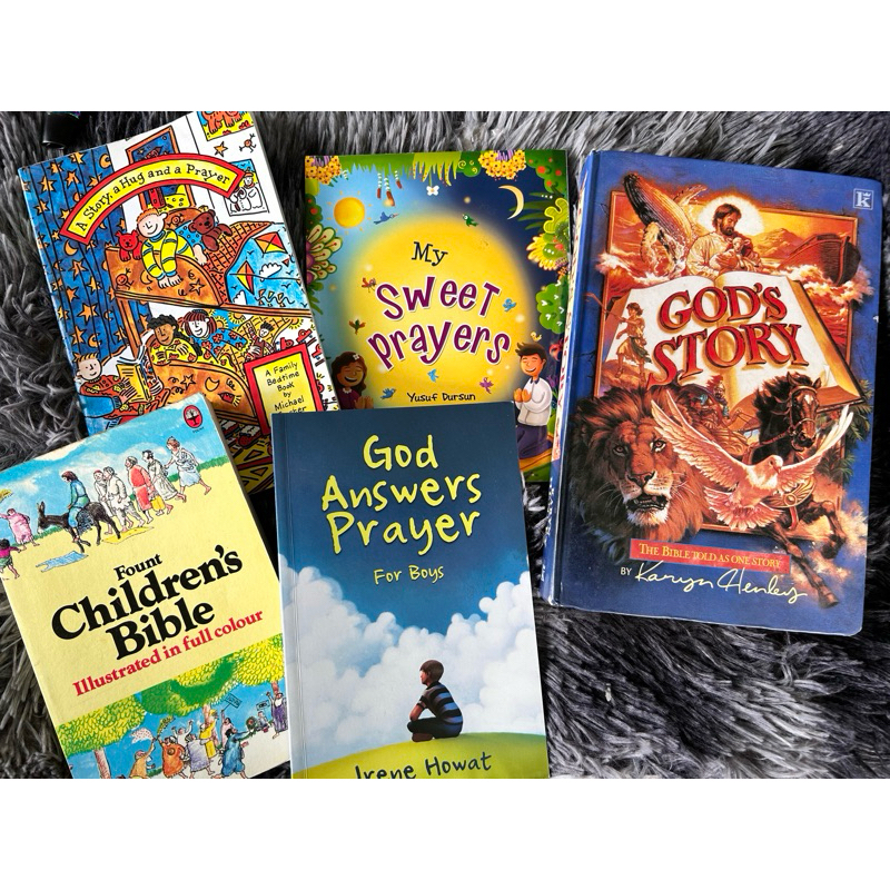 Bible Prayer Book for Kids (hardbound, illustrated, paperback, colored ...