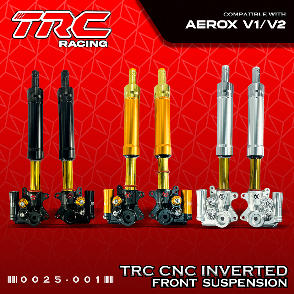 TRC Racing Inverted Front Shock Assembly Fully Adjustable CNC for AEROX ...