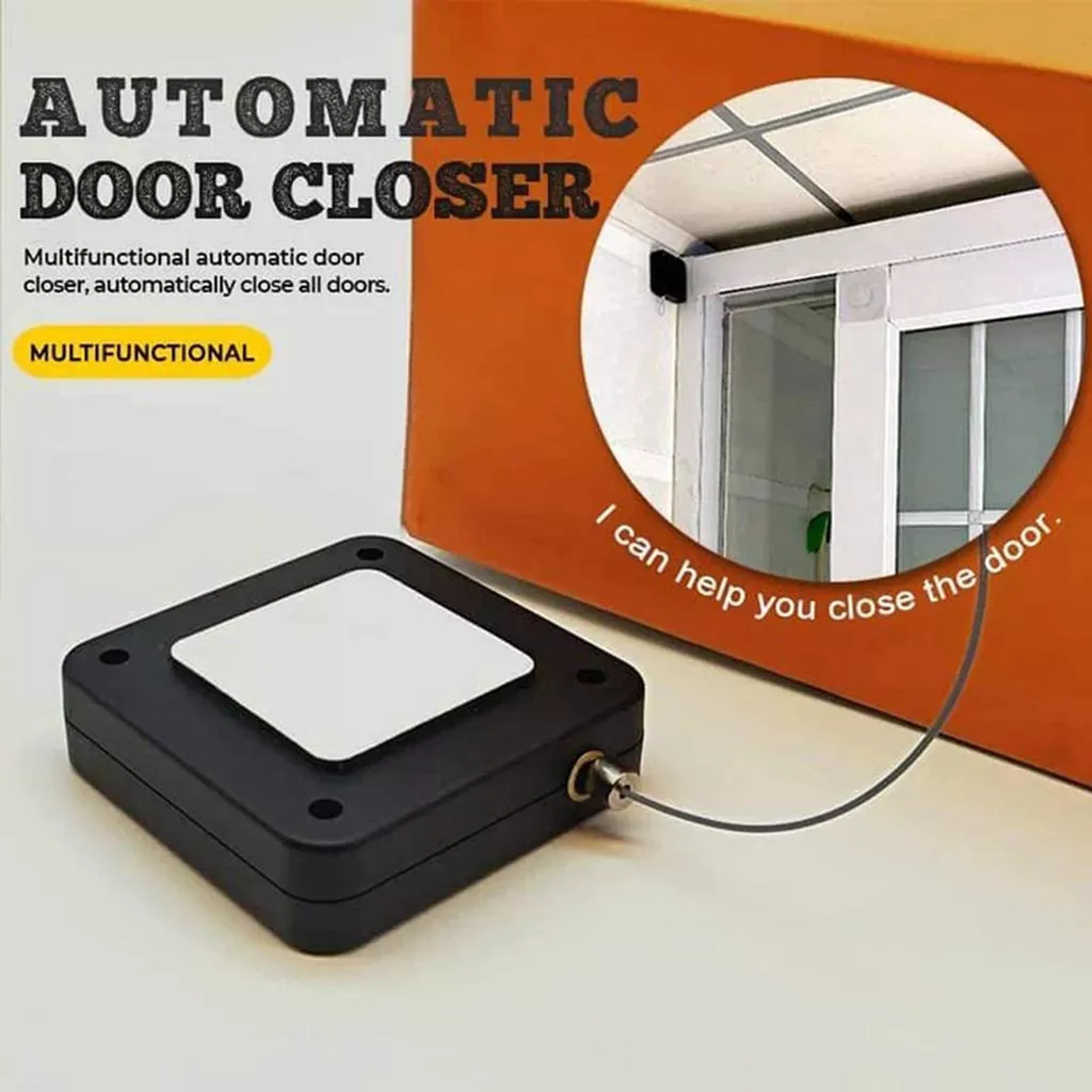 Punch-free Automatic Sensor Door Closer Automatically Close For Sliding ...