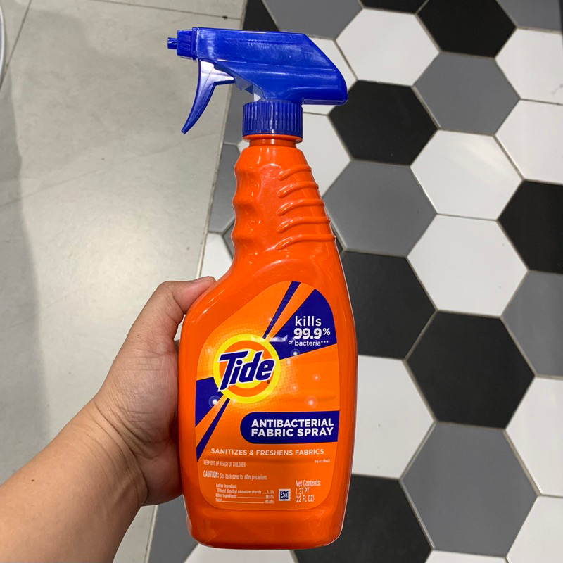 TIDE FABRIC SPRAY ANTIBACTERIAL 650ml | Shopee Philippines