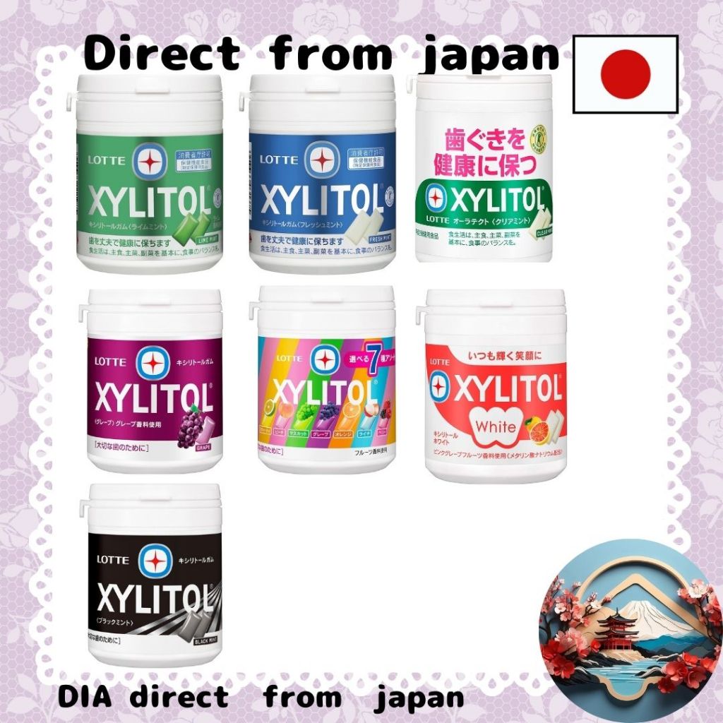 lotte xylitol gum familybottle 133g[Direct Japan] | Shopee Philippines