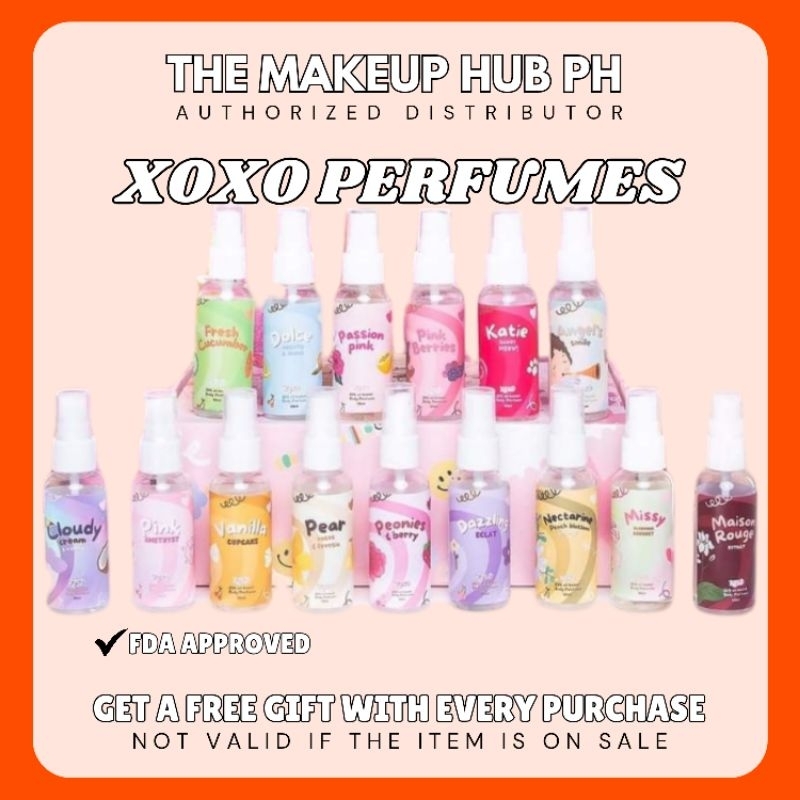 Xoxo Cosmetics Perfume Scents | Shopee Philippines