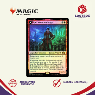 Magic the Gathering: Ral, Monsoon Mage (Mythic Rare) - Modern Horizons ...