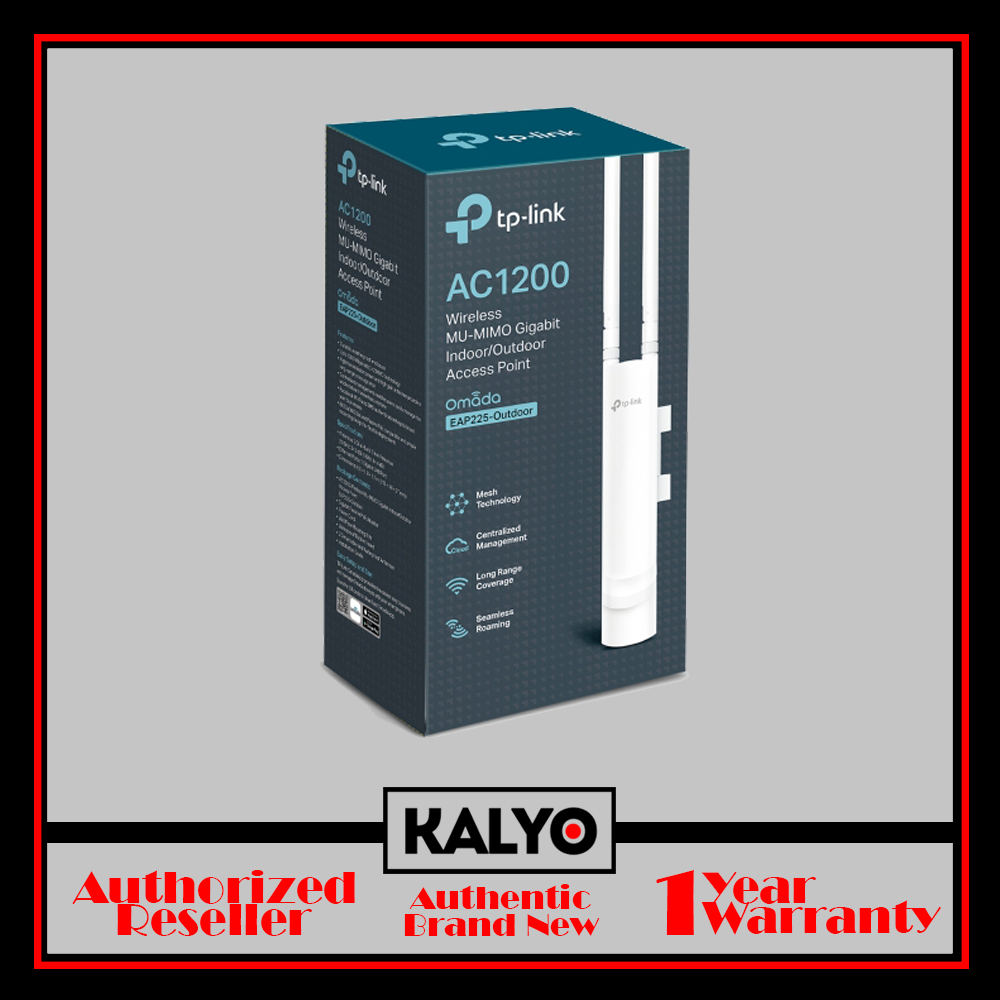TP-Link Omada EAP225-Outdoor AC1200 Wireless MU-MIMO Gigabit Indoor ...