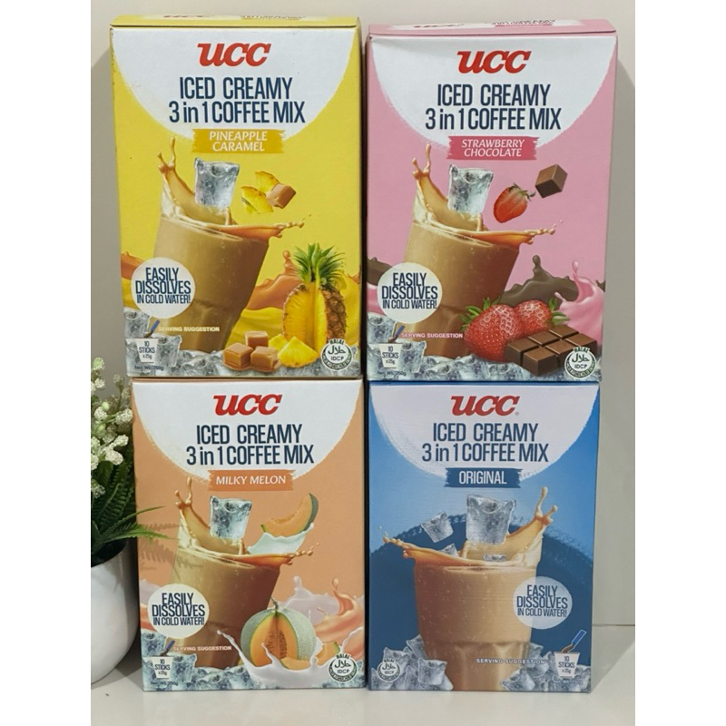 UCC ICED CREAMY 3 IN 1 COFFEE MIX 250g | Shopee Philippines