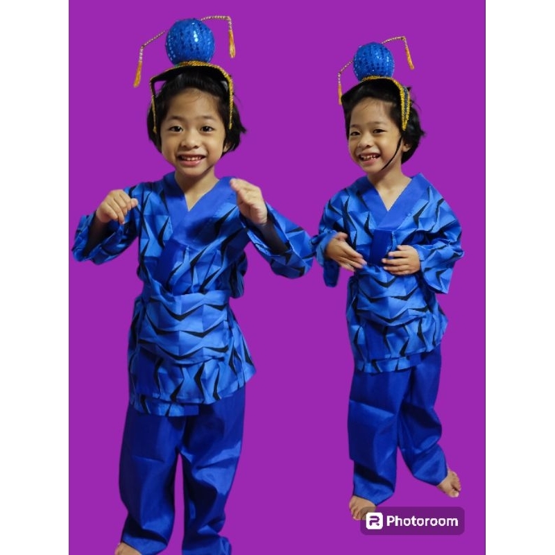 UNITED NATION COSTUME Mr. Japan BLUE for kids | Shopee Philippines