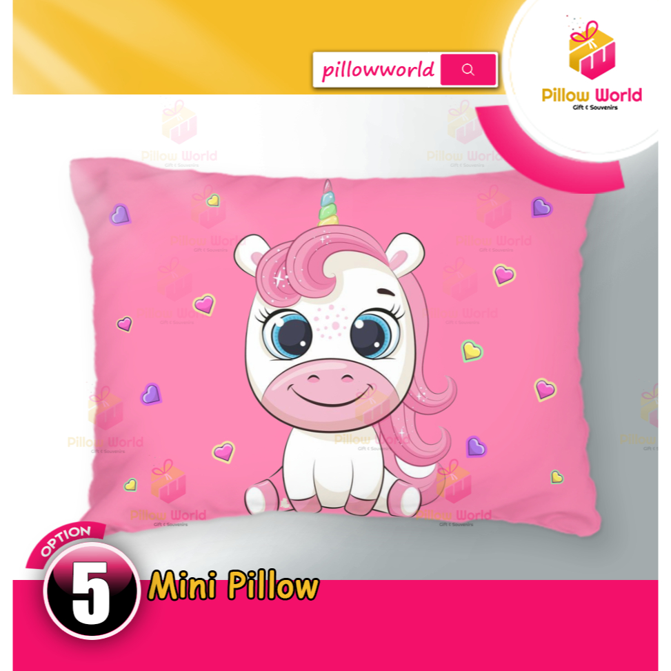 Cute Unicorn Designs / Mini Pillows /Maliit na pillow / Mini Pillow ...
