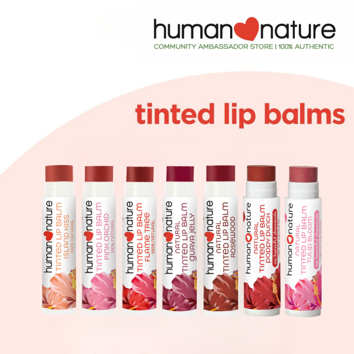Tinted Lip Balm 4g Island Kiss Shade 100% Original Product by Human Nature | Shopee Philippines