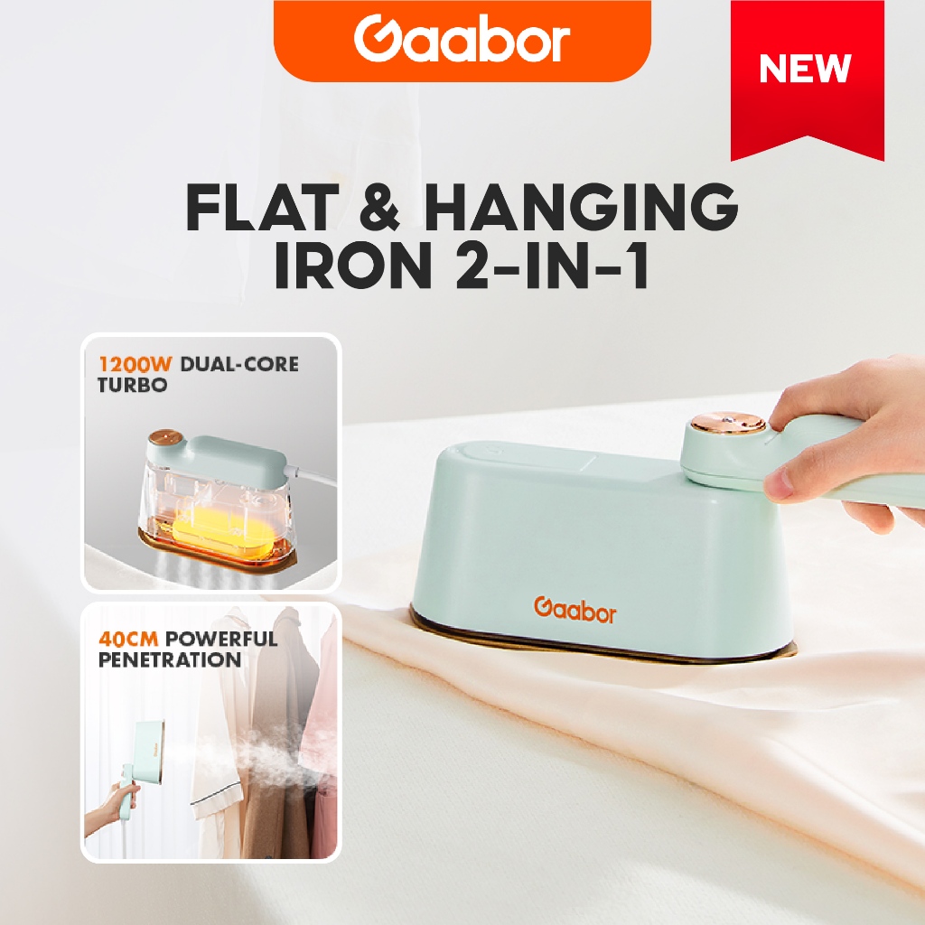 Gaabor Portable Iron Garment Steamer Multi-Speed Adjustment Intelligent ...