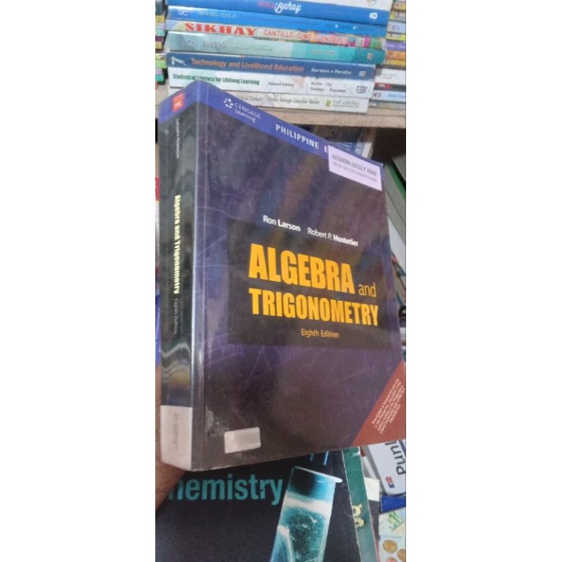 ALGEBRA AND TRIGONOMETRY( 8TH EDITION) | Shopee Philippines