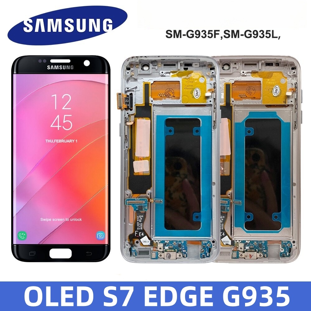 OLED LCD FOR SAMSUNG Galaxy s7 edge G935A G935U G935F S7 G930 LCD ...