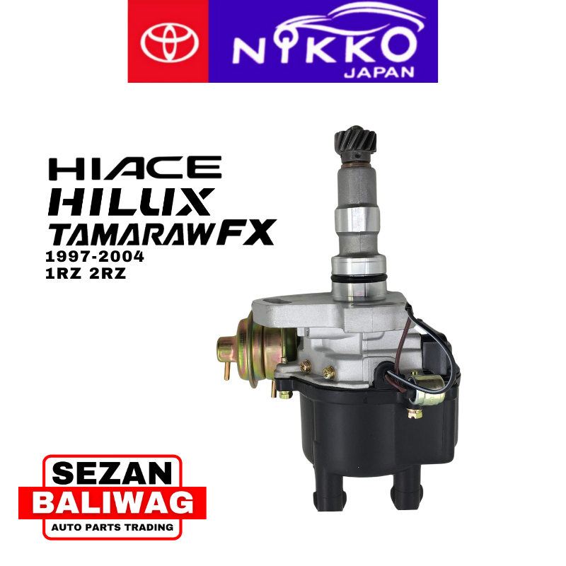 NIKKO JAPAN IGNITION DISTRIBUTOR ASSEMBLY TOYOTA HIACE HILUX TAMARAW FX ...