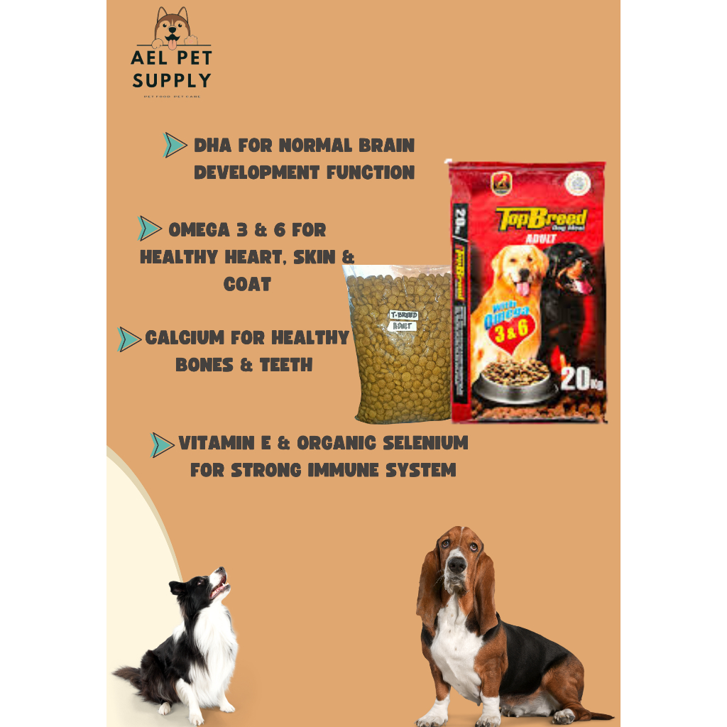 TOP BREED ADULT 1KG REPACK | Shopee Philippines