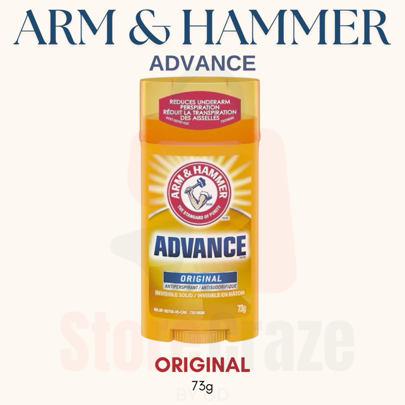 Arm & Hammer Advance Antiperspirant Deodorant (73g) | Shopee Philippines